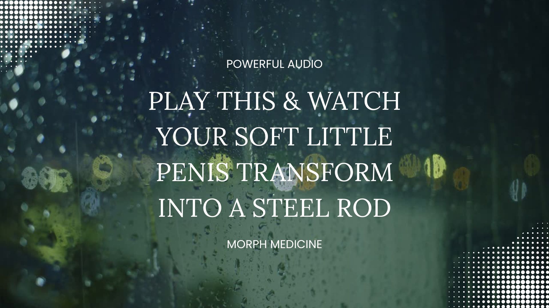 Play This & Watch Your Soft Little Penis Transform Into a Steel Rod ...